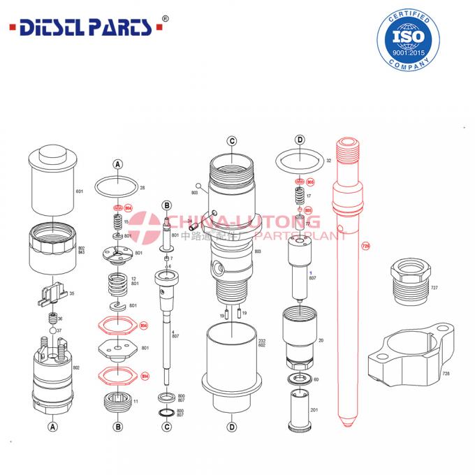 Common Rail Injector 5263308 for Cummins Injector PN#5263308