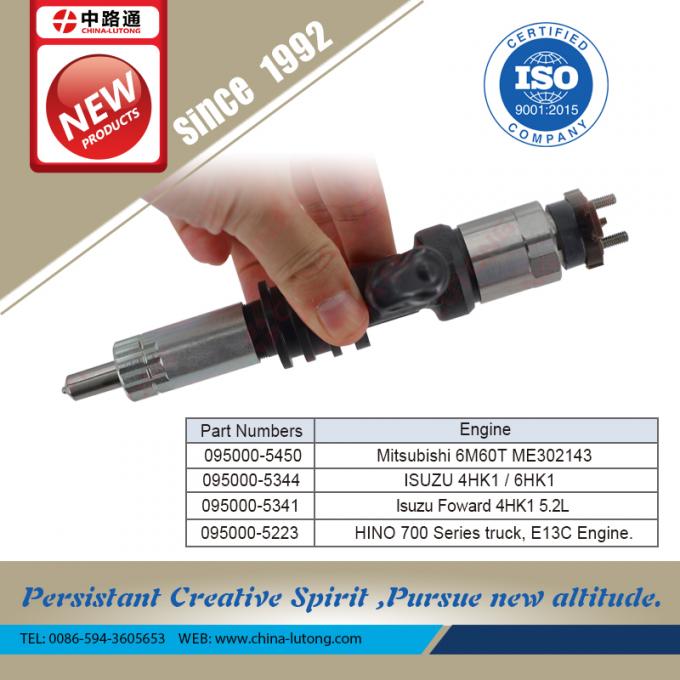Common Rail Fuel Injector 095000-5340 Fuel Injector fits for Isuzu 4HK1 ...