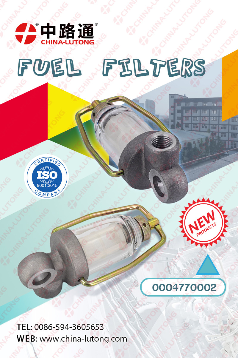 Diesel Common Rail Injector Filter 0004770002 FUEL PRELIMINARY FILTER ...