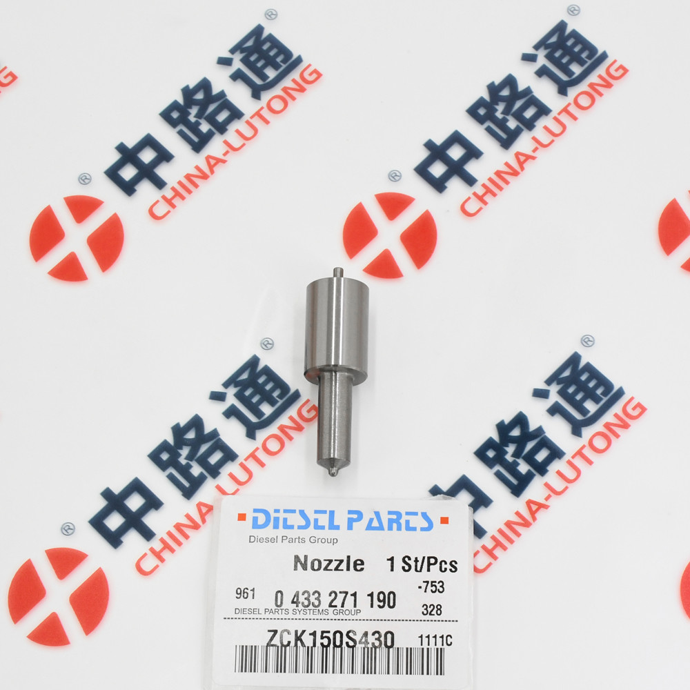 fuel injector nozzle 0 433 271 190 ZCK150S430 Fuel Injector Nozzle ZCK150S430 for Donfeng Lovol ...